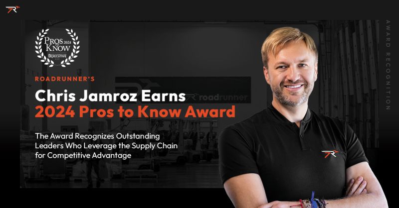 Roadrunner CEO, Chris Jamroz, Earns 2024 Pros to Know Award ...
